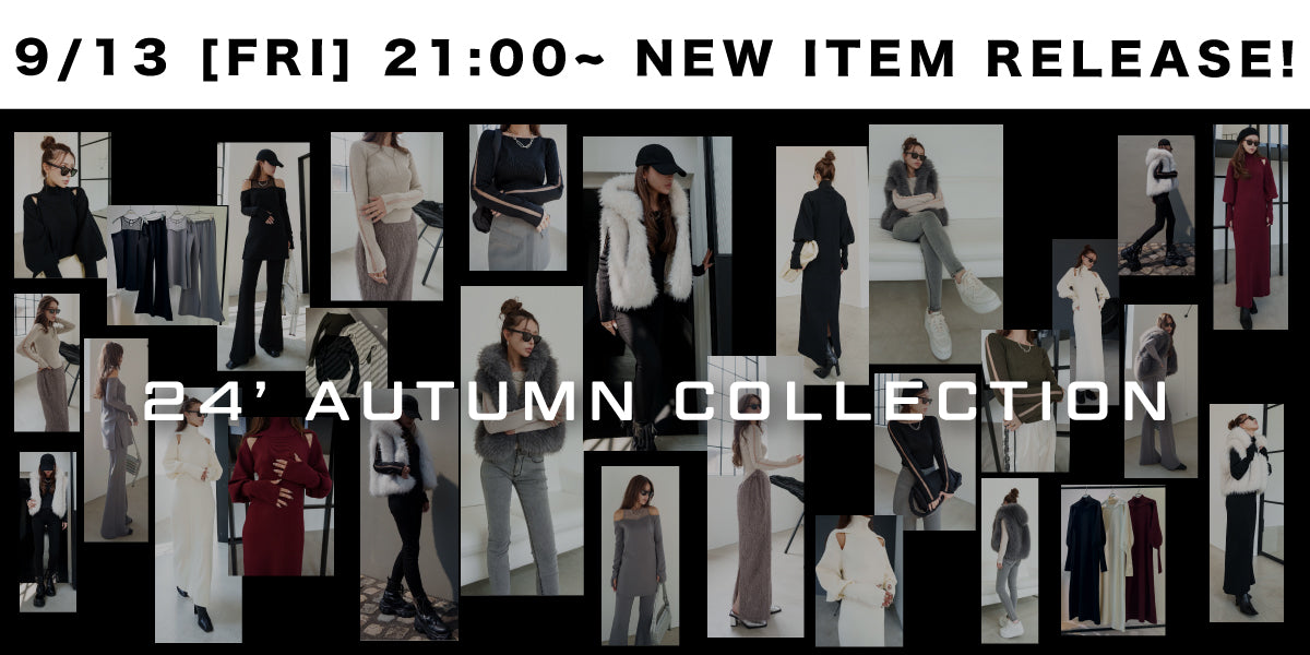 9/13(FRI) 21:00~ NEW ARRIVAL!!